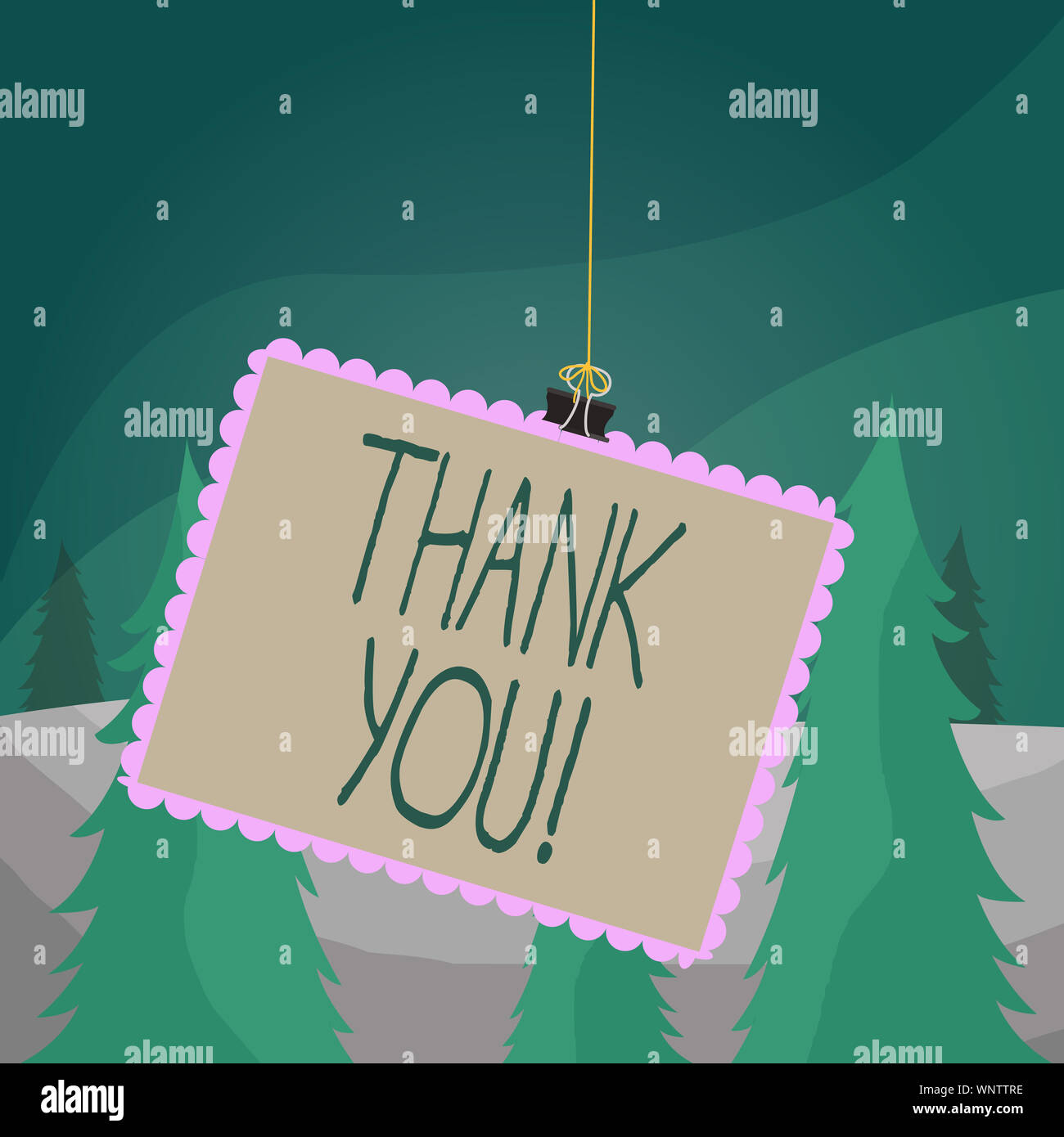Word writing text Thank You. Business photo showcasing polite ...