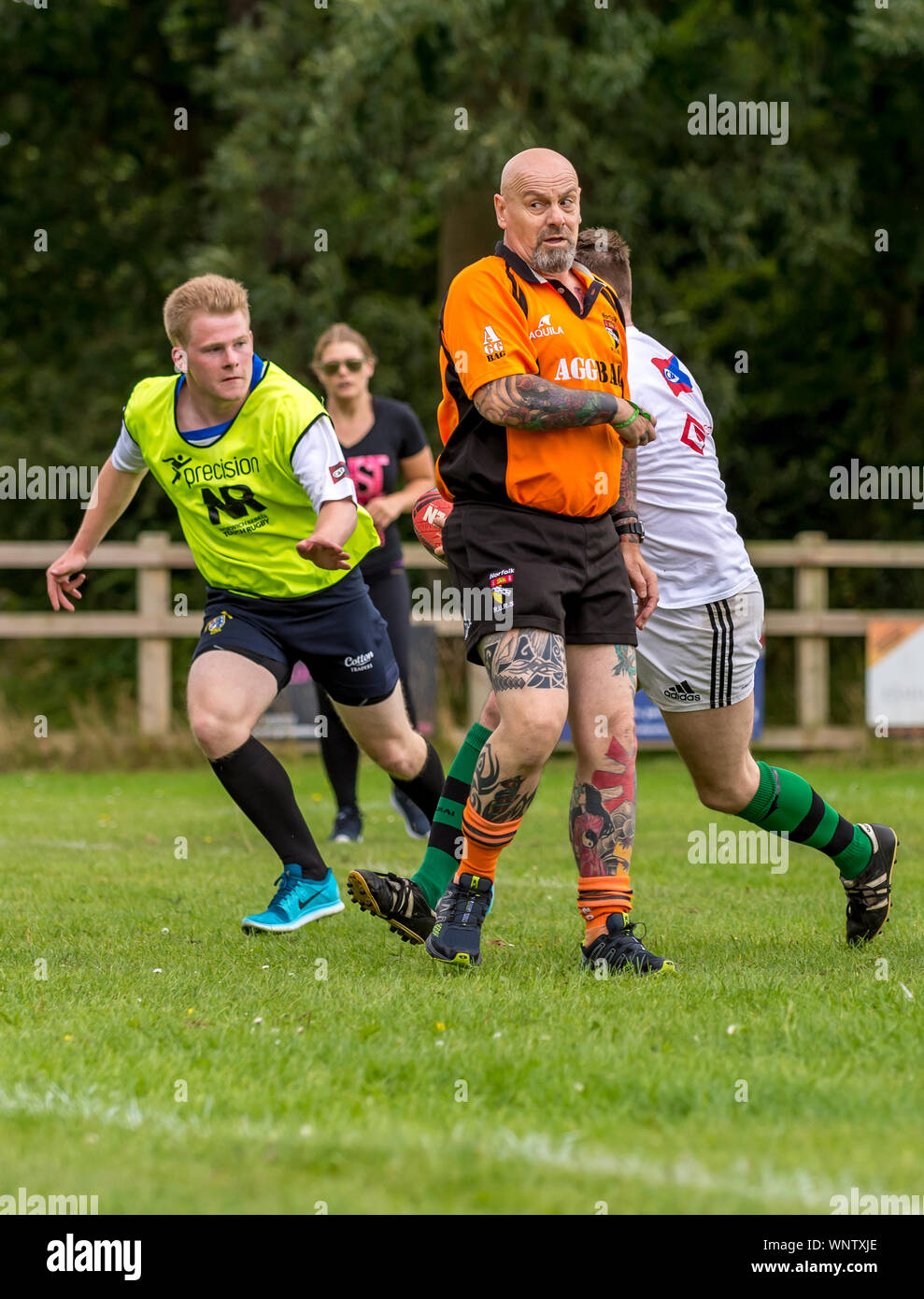 Shoulder charge hi-res stock photography and images - Alamy