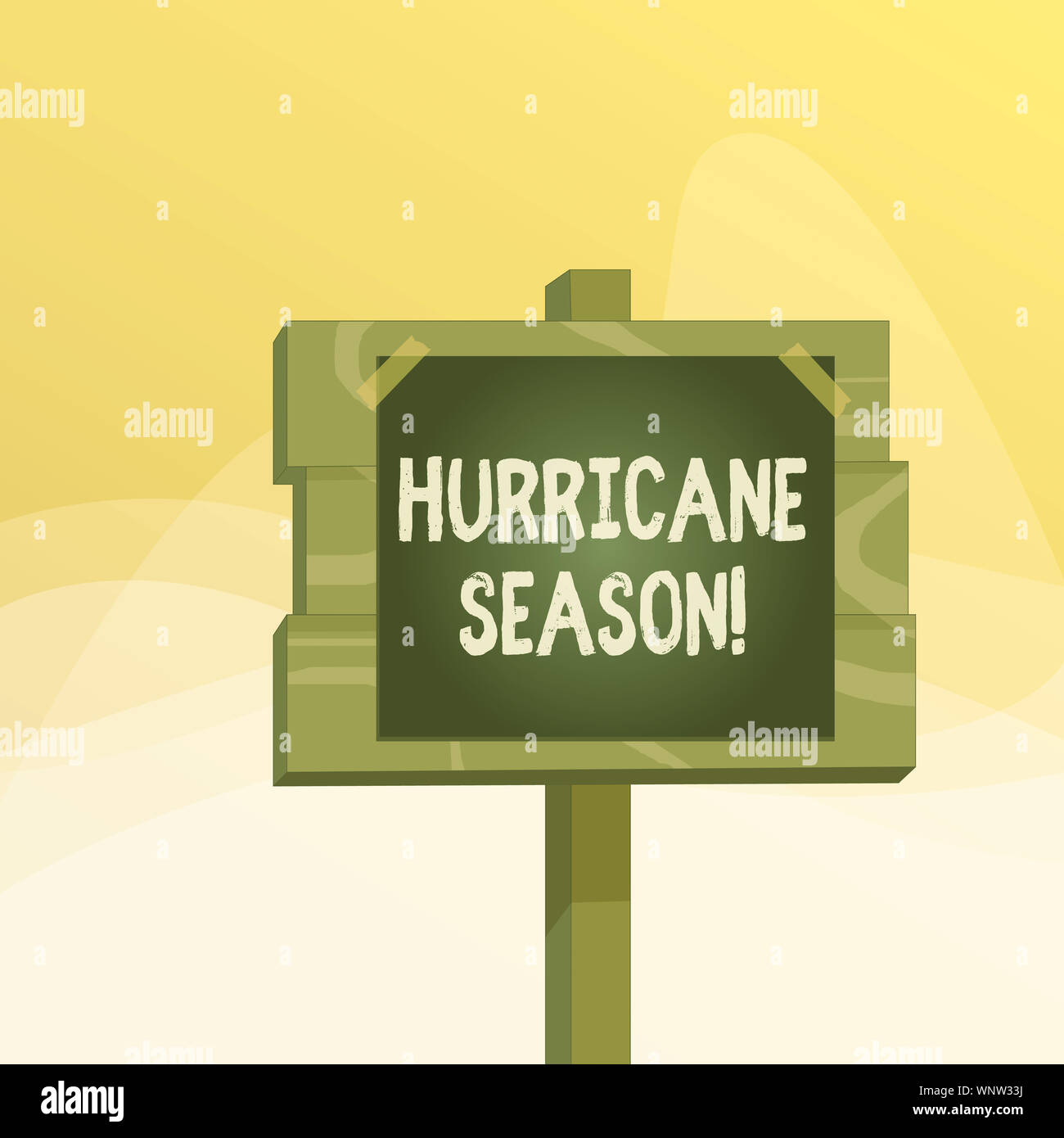Writing note showing Hurricane Season. Business concept for time when ...
