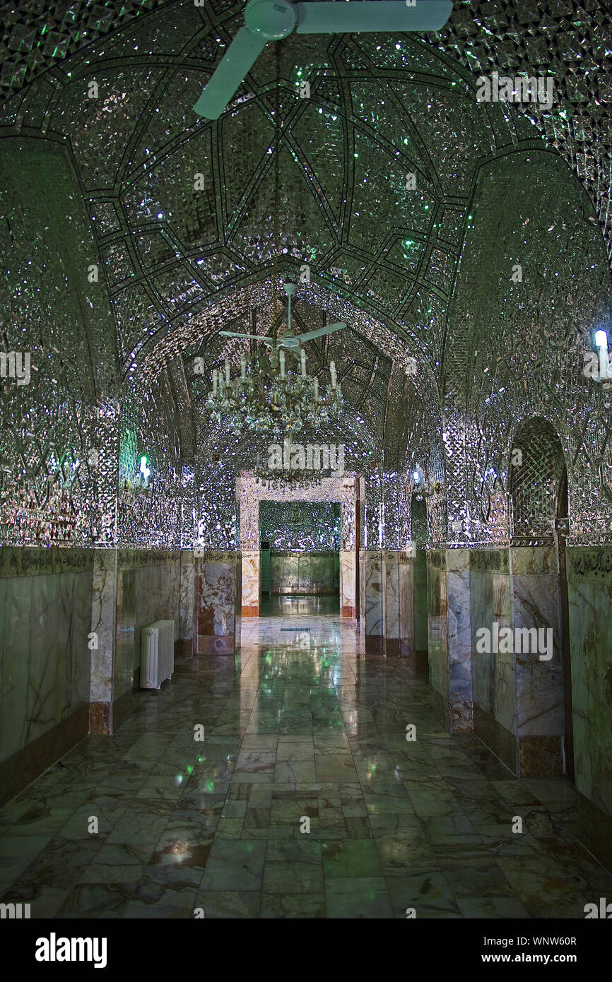 Yazd / Iran - 01 Oct 2012: The dome of Imam Zadeh Jafar Mausoleum ...