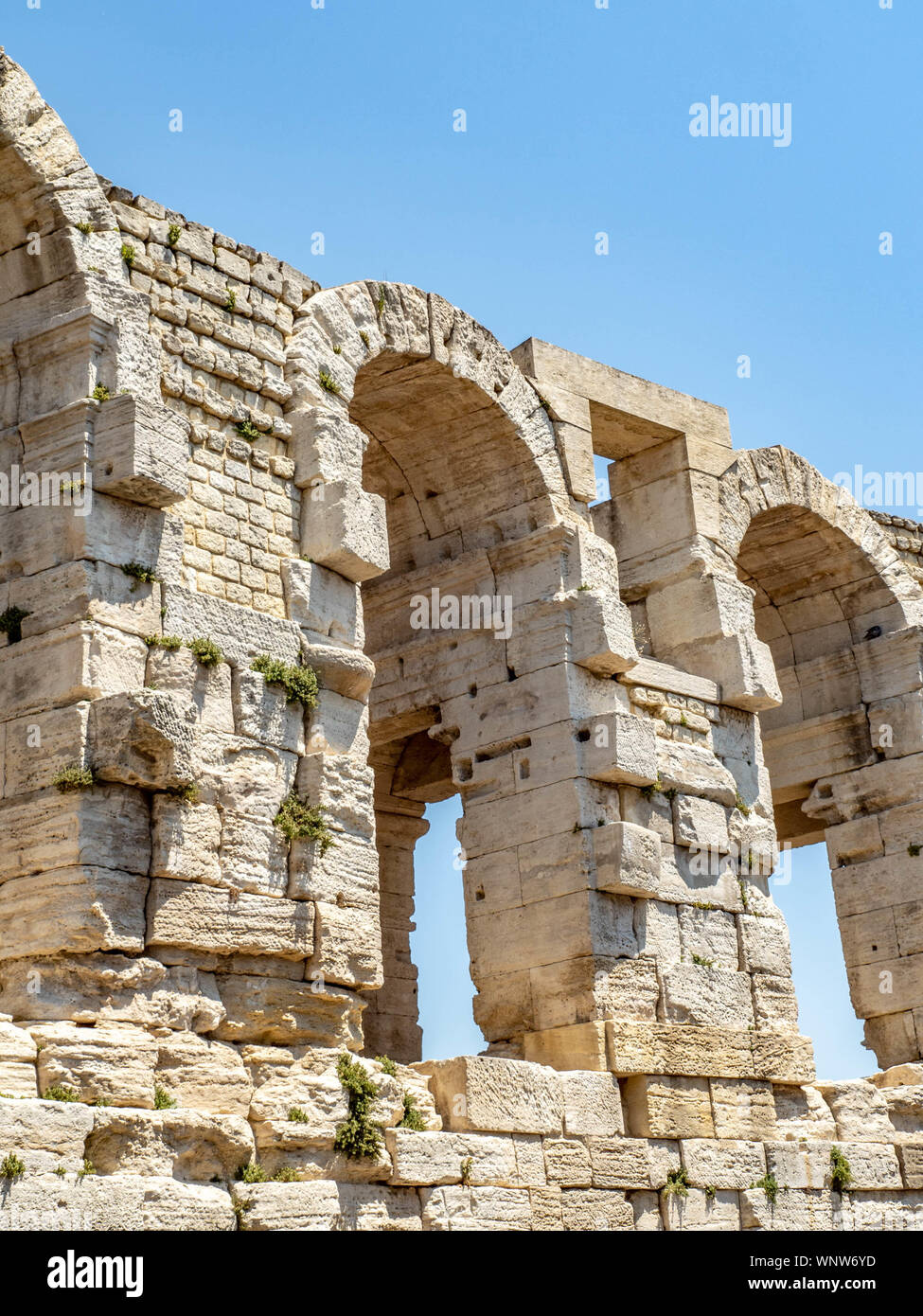 Arles Amphitheatre, an ancient Roman arena and UNESCO World Heritage ...