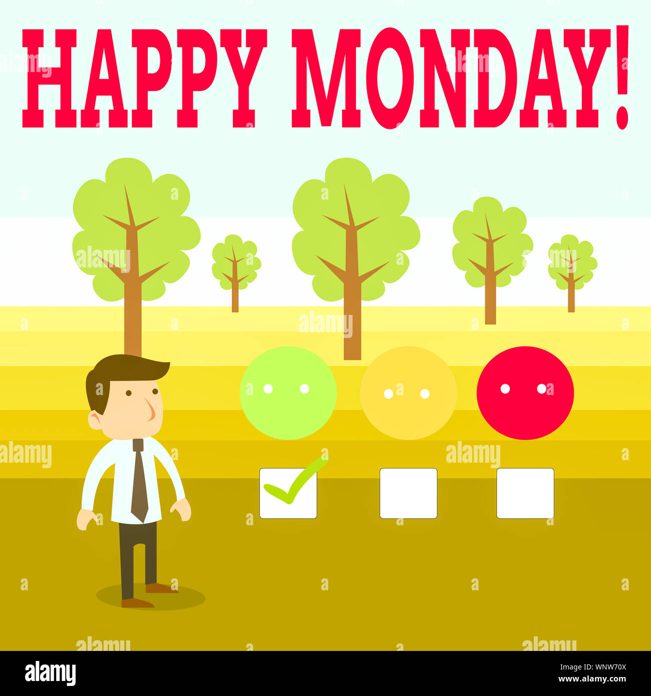 Word writing text Happy Monday. Business photo showcasing telling that ...