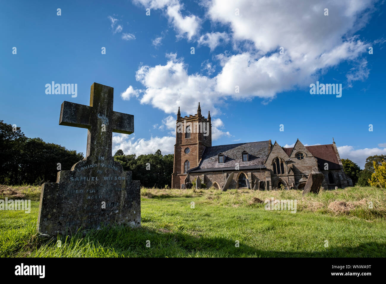 St mary the virgin, hanbury hi-res stock photography and images - Alamy