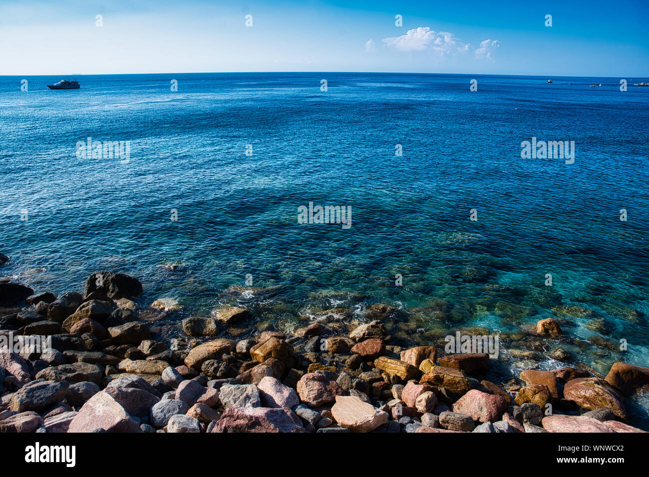 Cinque Terre Italy Ligurian Sea Stock Photo - Alamy