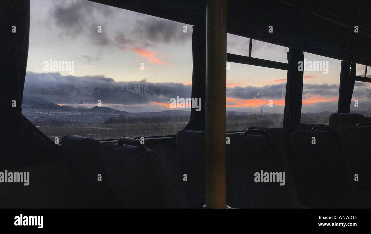 Bus landscape hi-res stock photography and images - Alamy