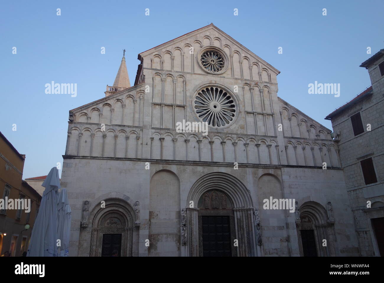 Facade of old church hi-res stock photography and images - Alamy