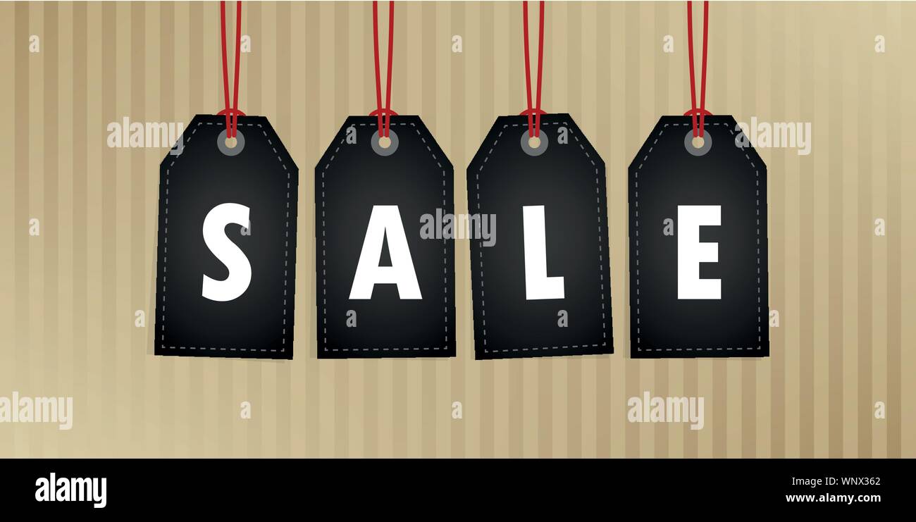 Hanging paper banner Stock Vector Images - Alamy
