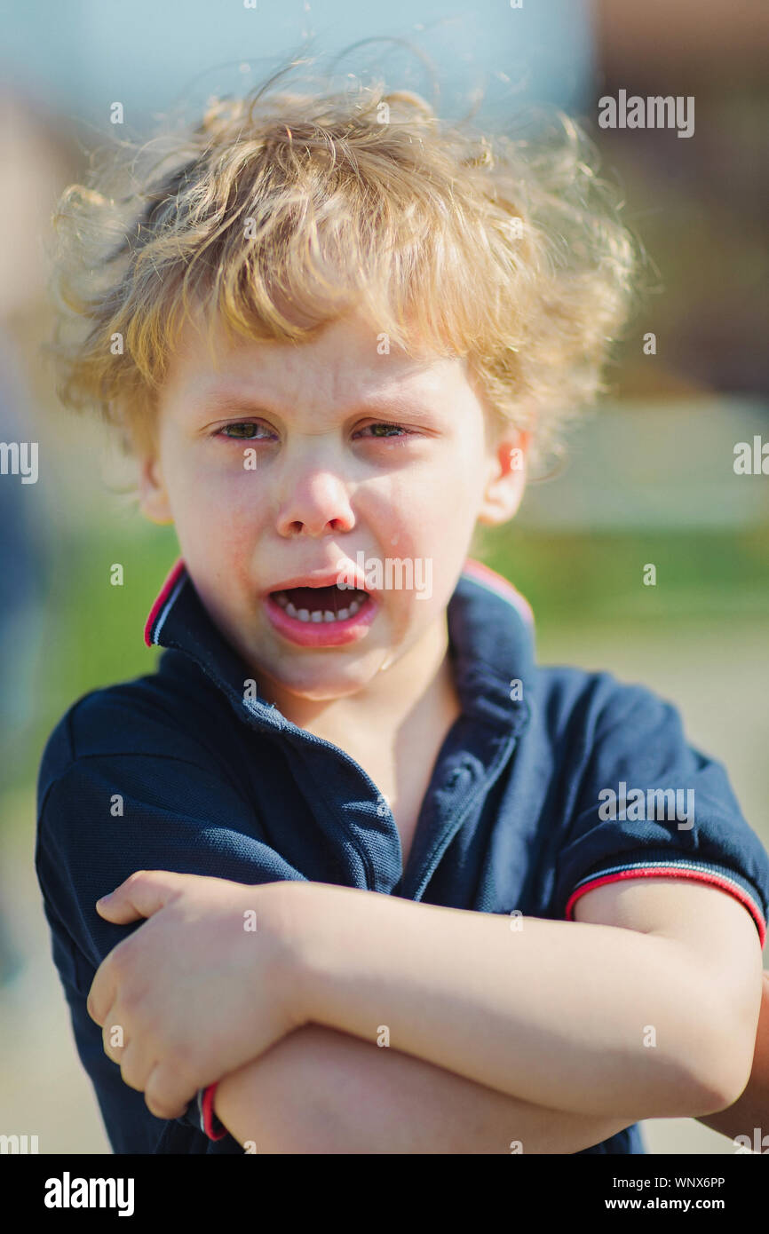 Angry caucasian boy portrait hi-res stock photography and images - Alamy