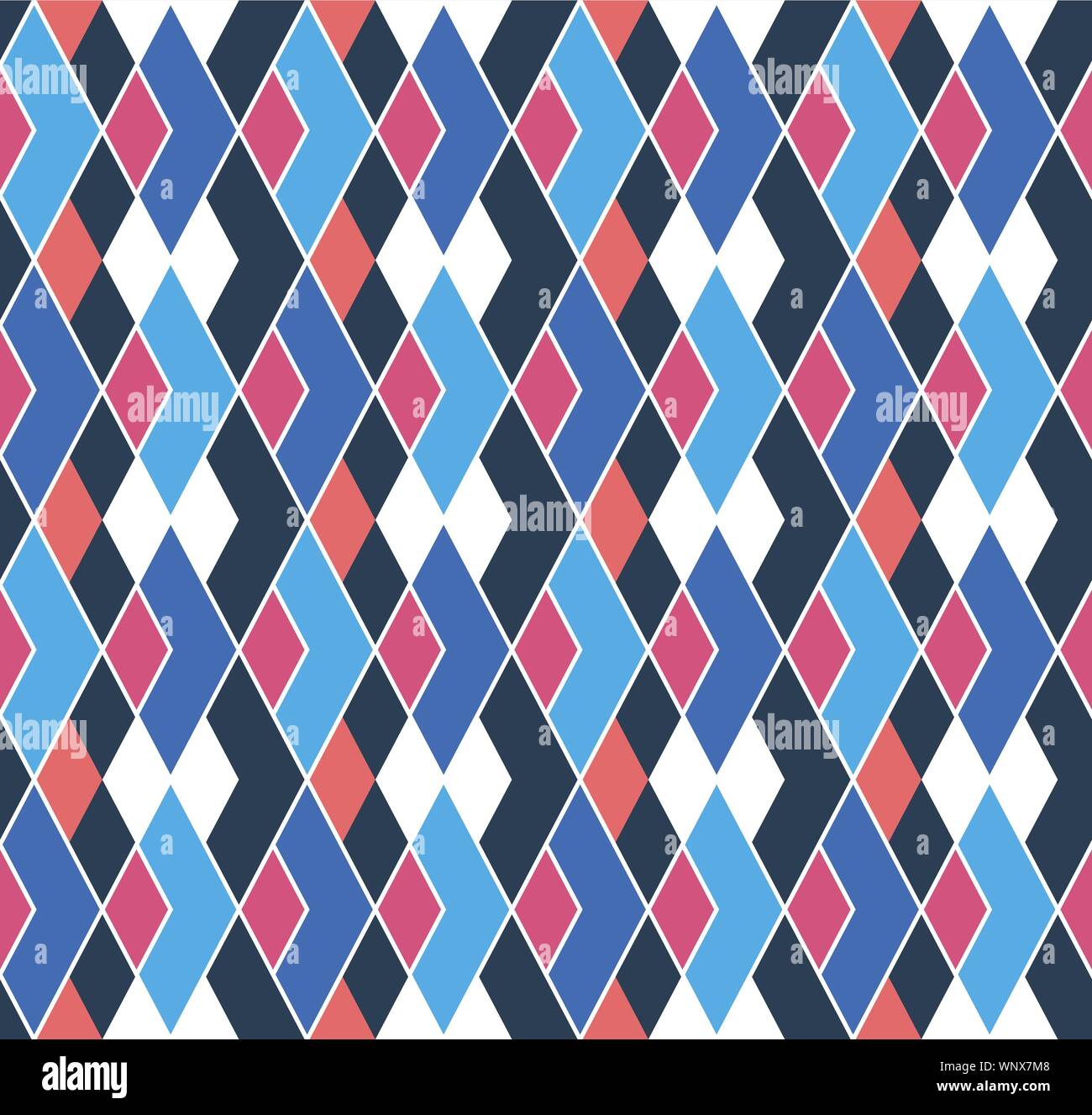 Seamless wallpaper stripes of rhombuses for print design Stock Vector ...