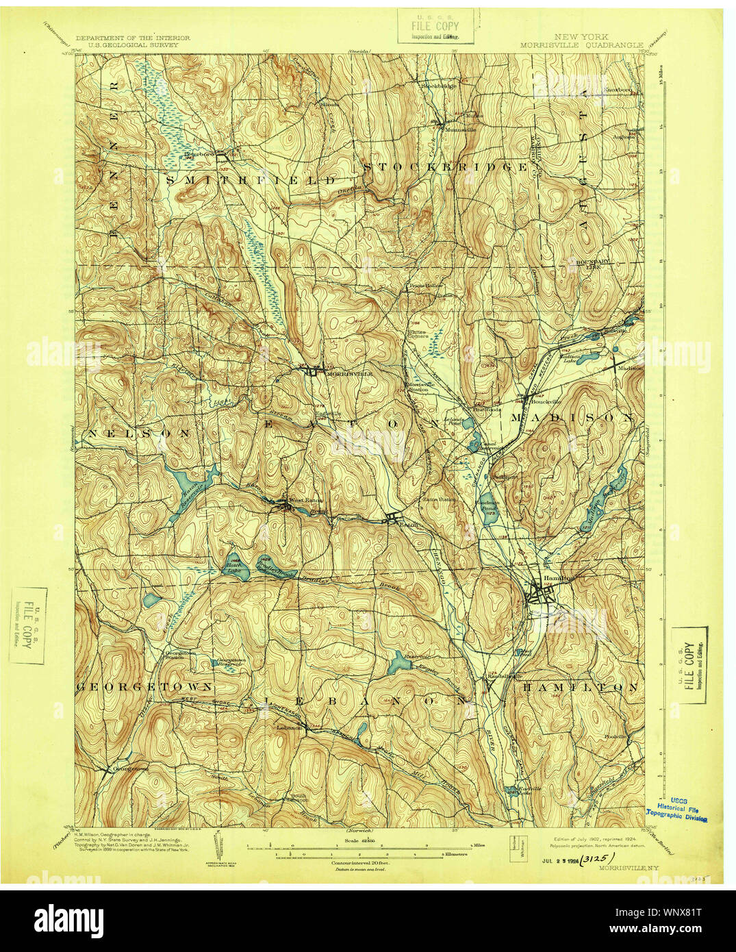 Map of morrisville hi-res stock photography and images - Alamy