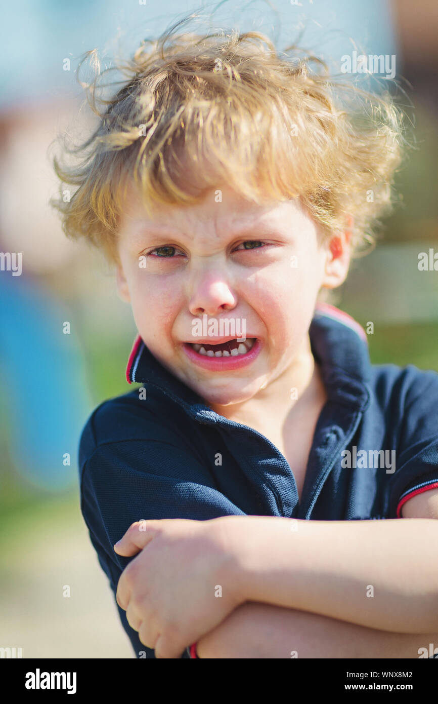 Angry caucasian boy portrait hi-res stock photography and images - Alamy