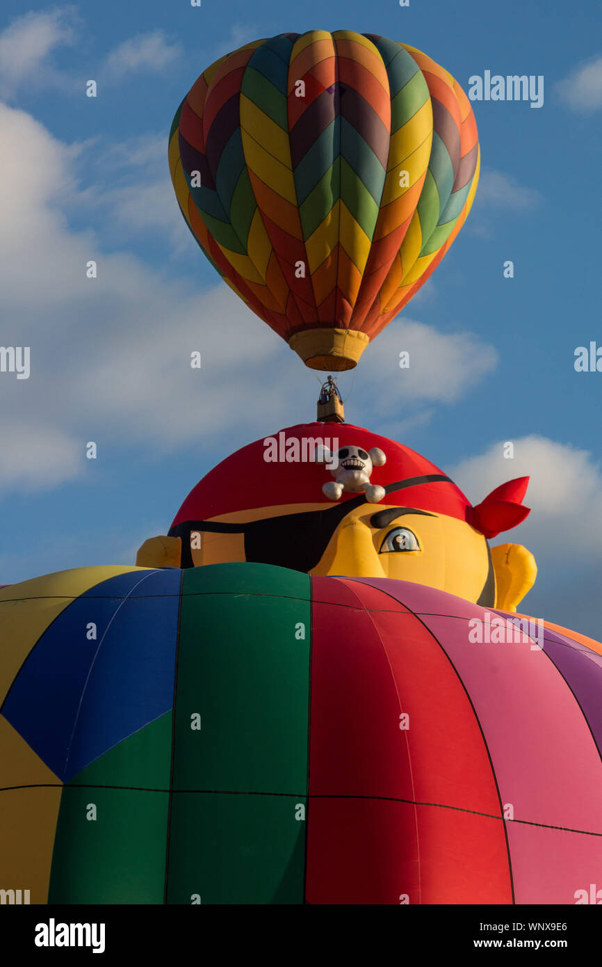 Reno, Nevada, USA. 6th Sep, 2019. ''Jack the Pirate'' balloon, piloted ...