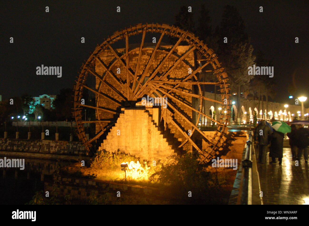 The wheels of Hama Stock Photo - Alamy