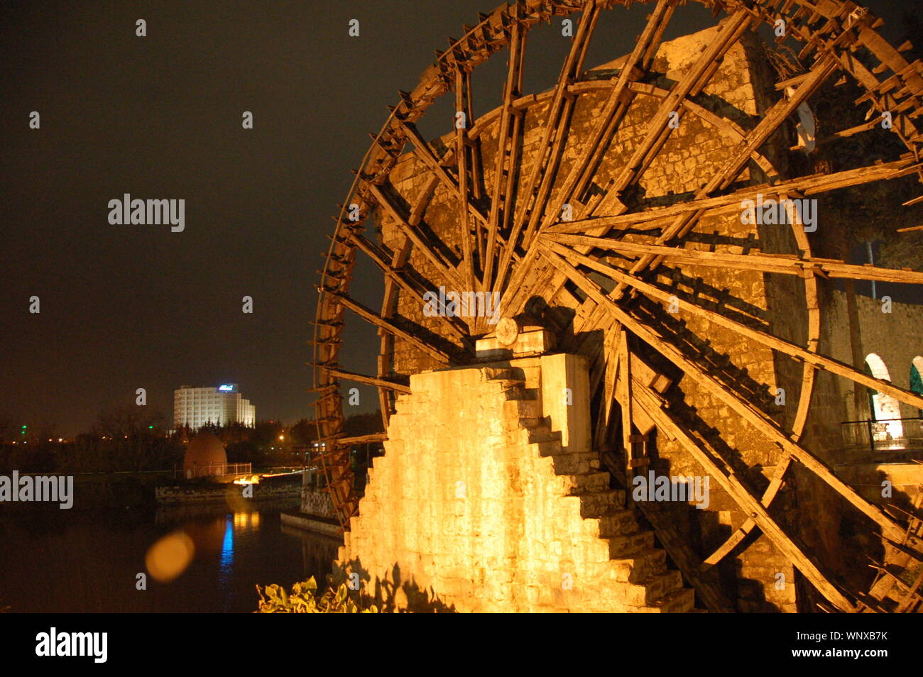 The wheels of Hama Stock Photo - Alamy