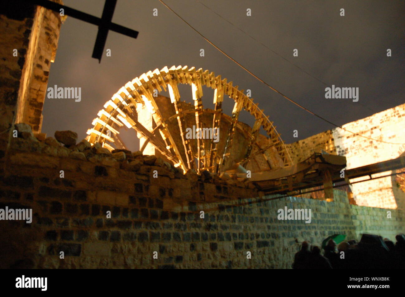 The wheels of Hama Stock Photo - Alamy