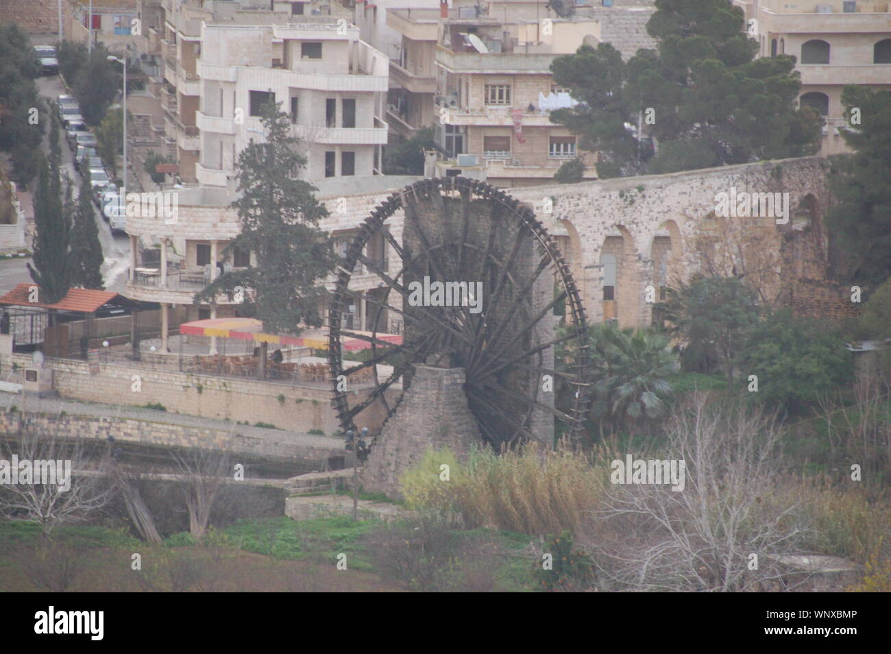 The wheels of Hama Stock Photo - Alamy