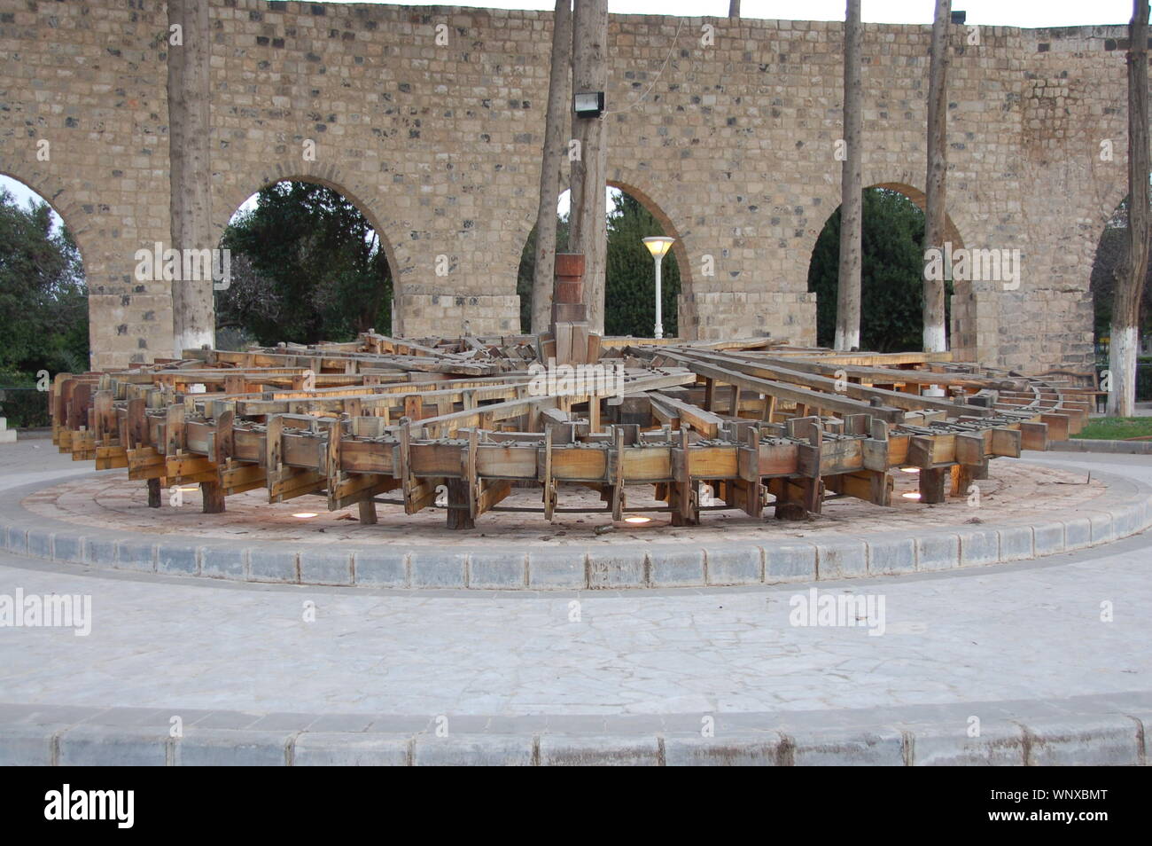 The wheels of Hama Stock Photo - Alamy