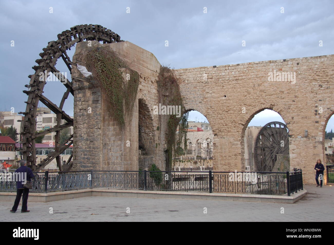 The wheels of Hama Stock Photo - Alamy