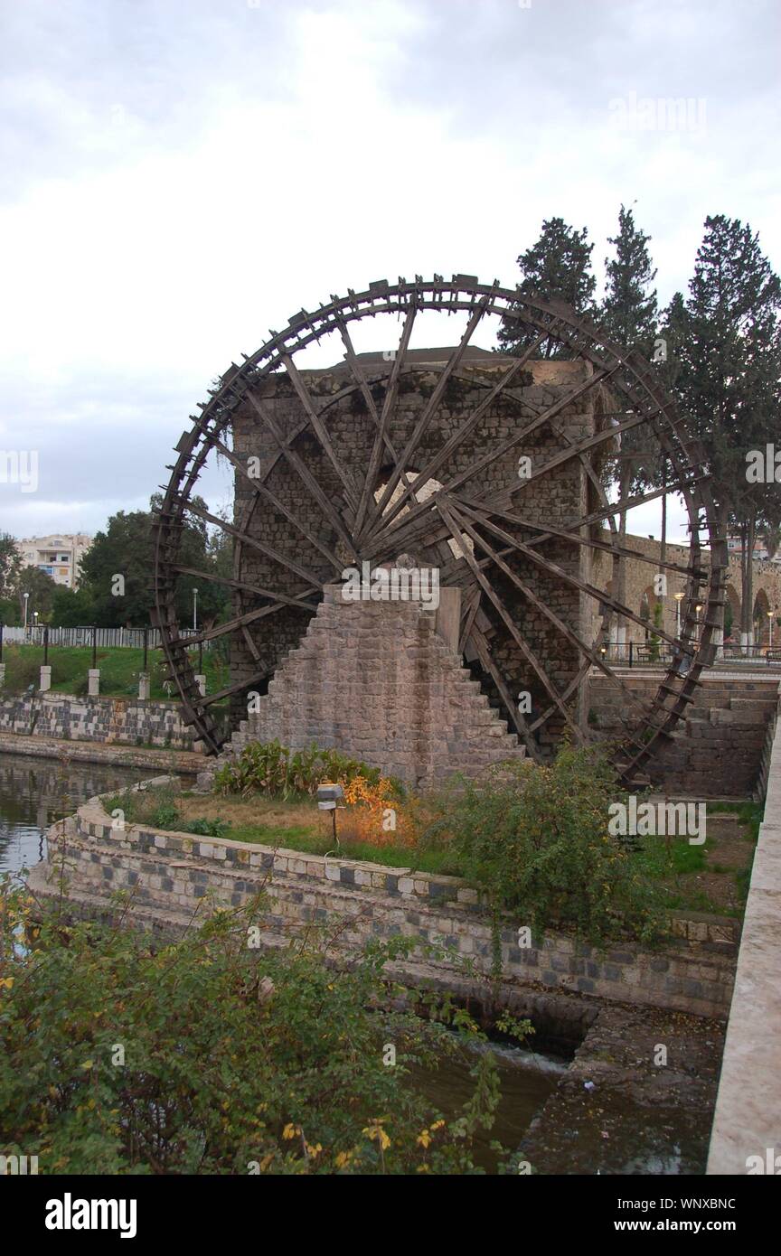 The wheels of Hama Stock Photo - Alamy