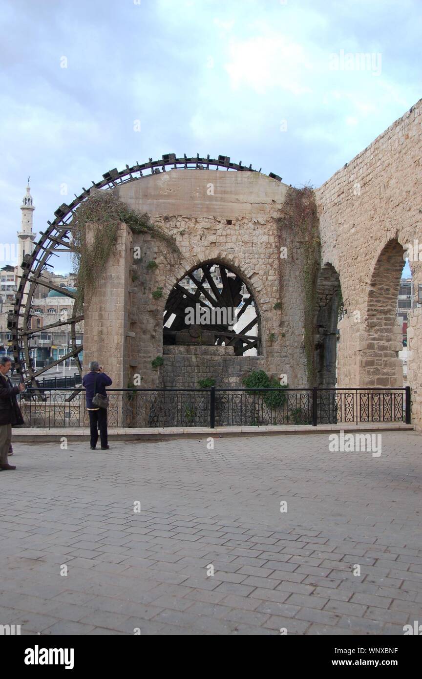 The wheels of Hama Stock Photo - Alamy