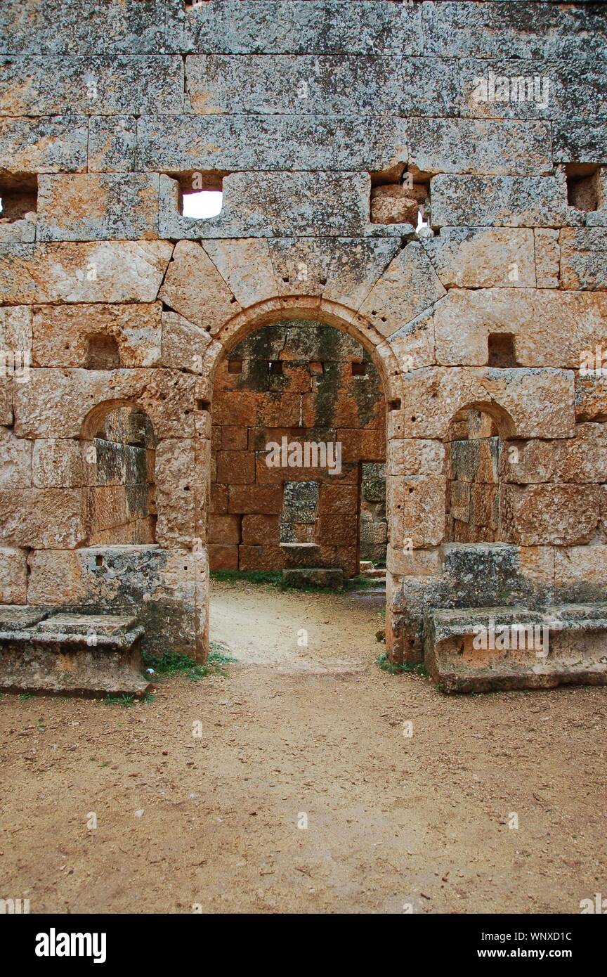 The ruins of Al Bara Stock Photo - Alamy