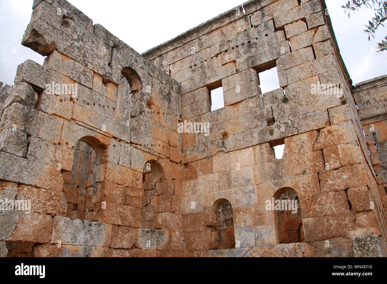The ruins of Al Bara Stock Photo - Alamy
