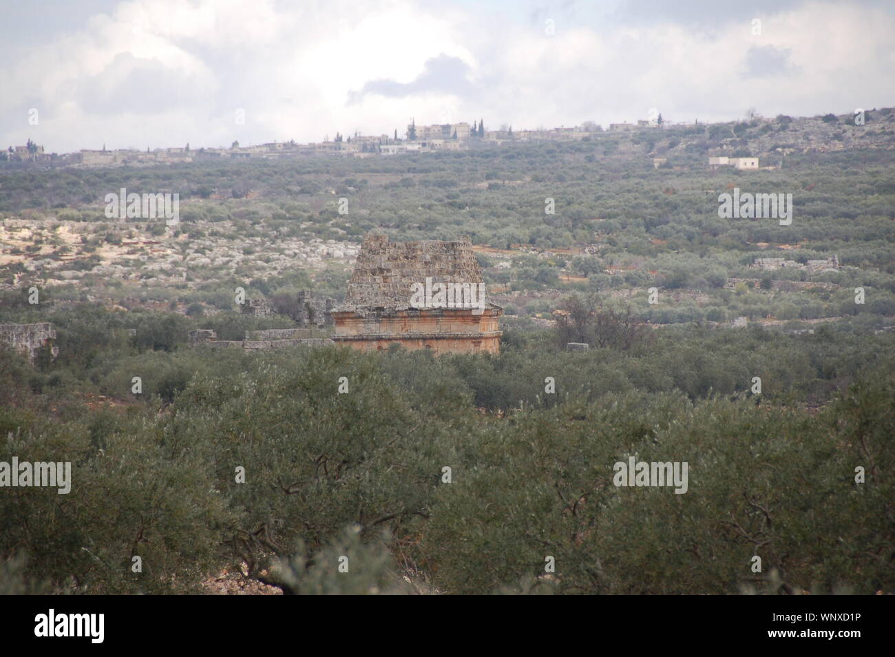 The ruins of Al Bara Stock Photo - Alamy