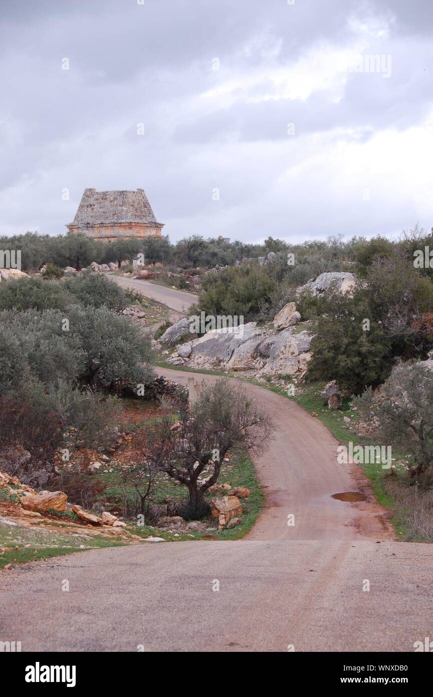 The ruins of Al Bara Stock Photo - Alamy