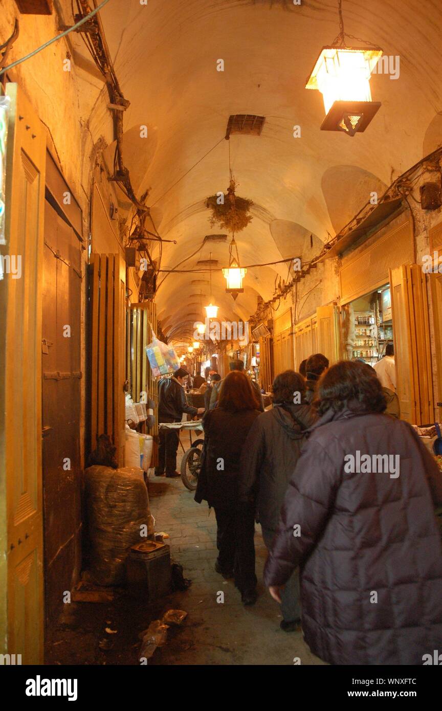 The suq of Aleppo Stock Photo - Alamy
