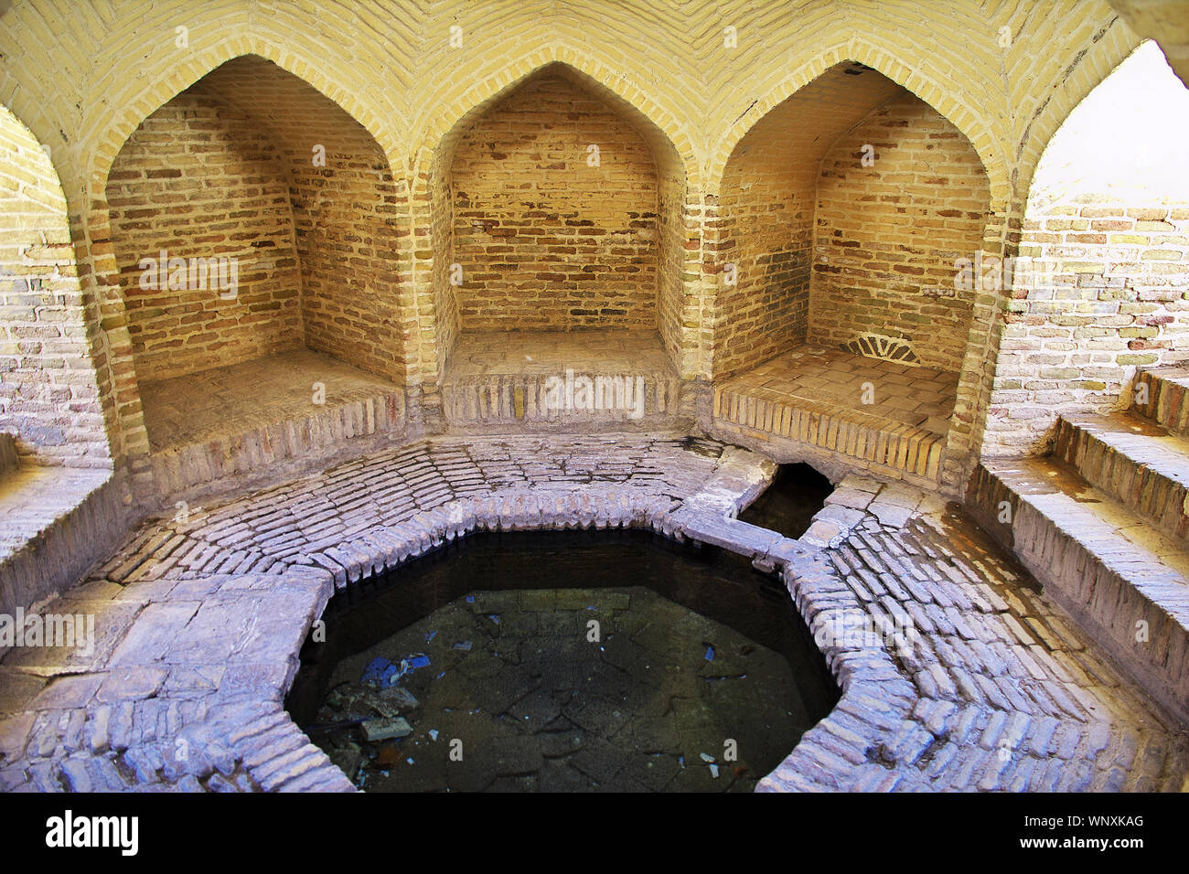 Meybod / Iran - 02 Oct 2012: Ancient Meybod Citadel in Iran Stock Photo ...