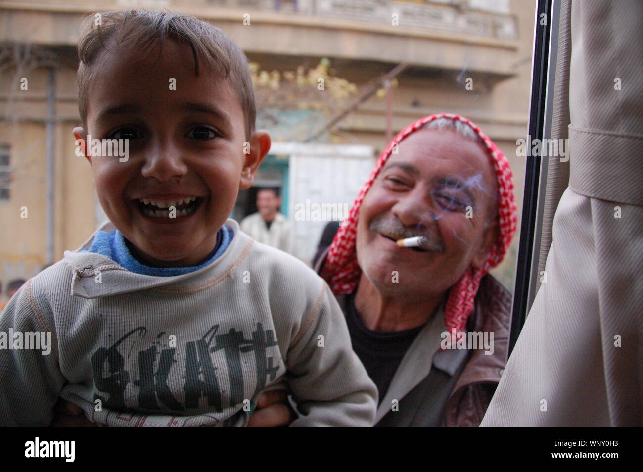 Syrian boy smile hi-res stock photography and images - Alamy
