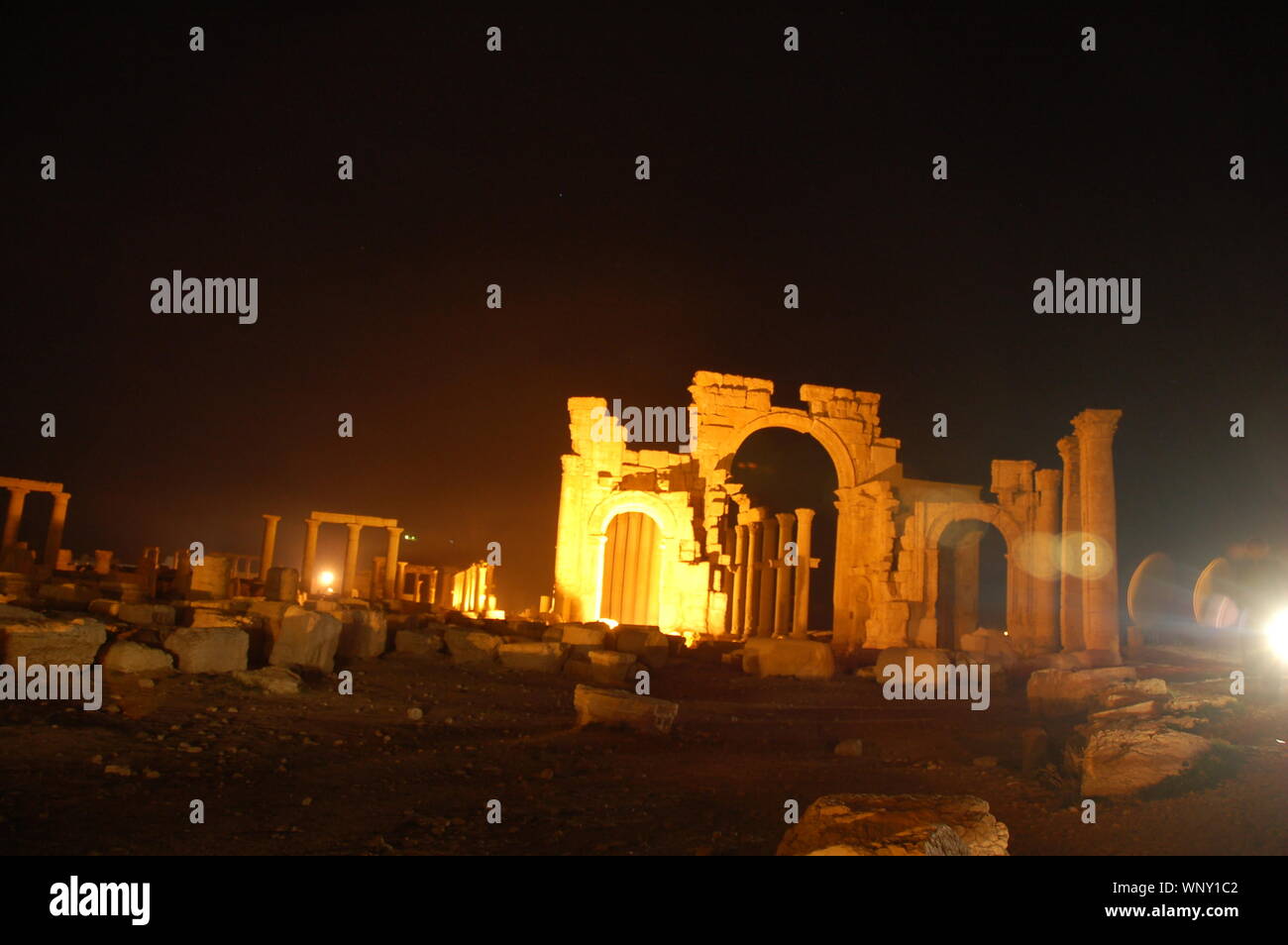 Ruins of Palmyra (Tadmor Stock Photo - Alamy