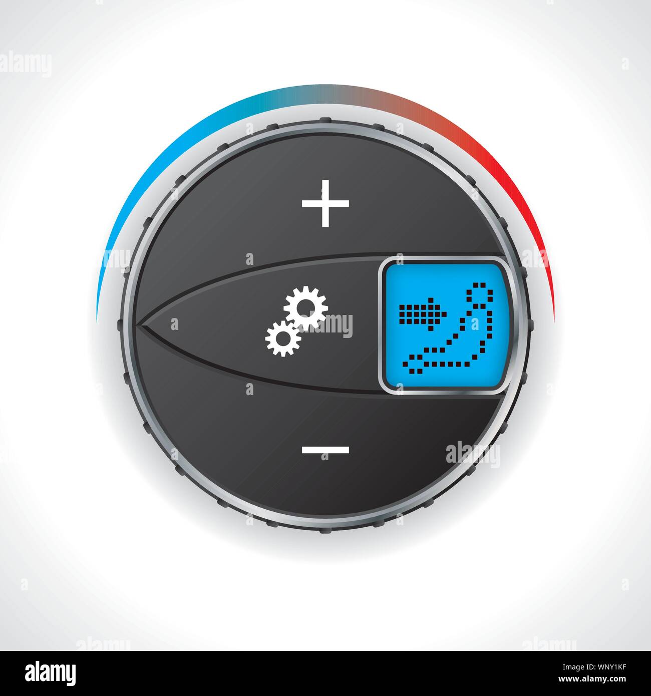 Led display car Stock Vector Images - Alamy