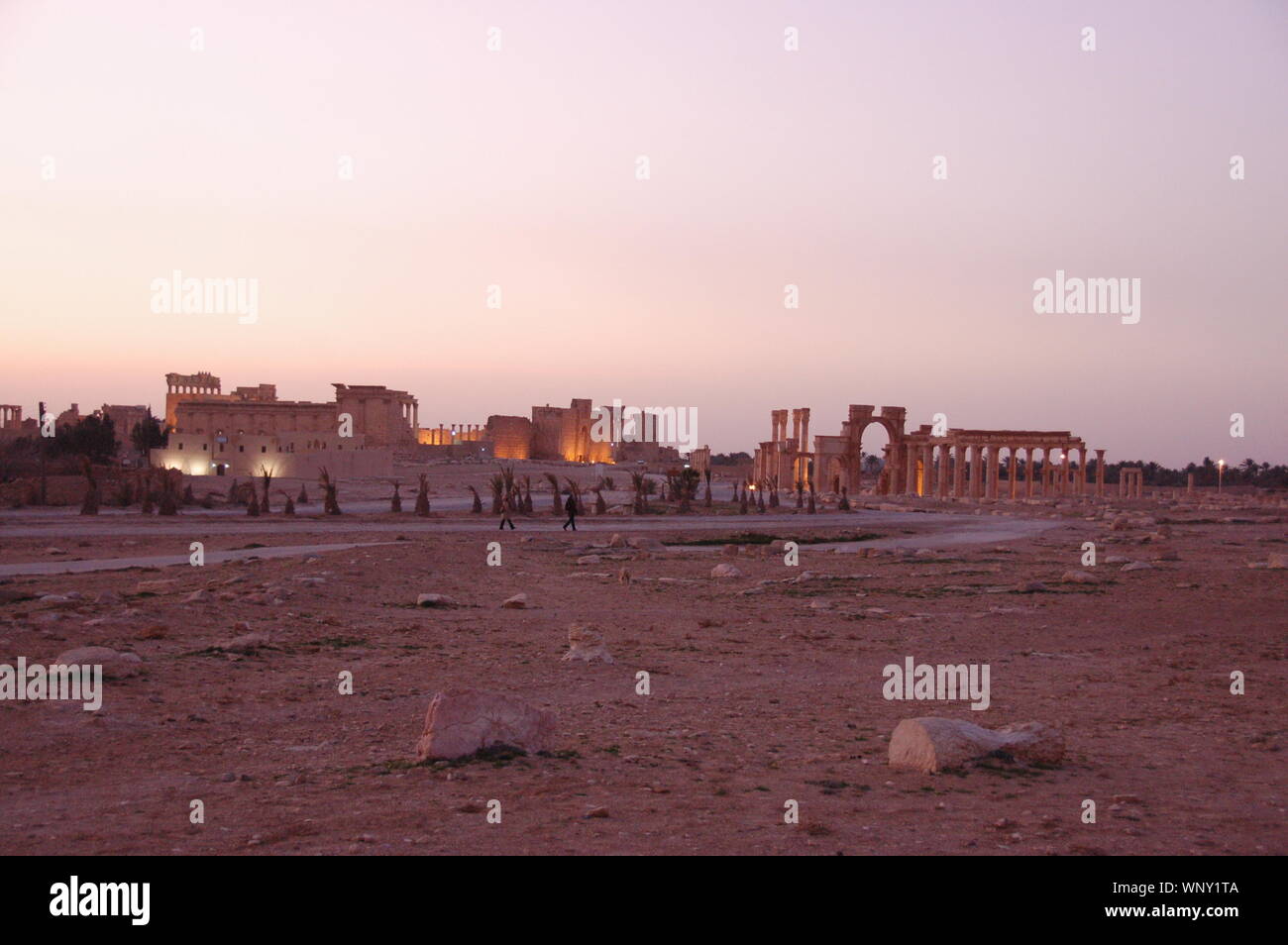 Ruins of Palmyra (Tadmor Stock Photo - Alamy