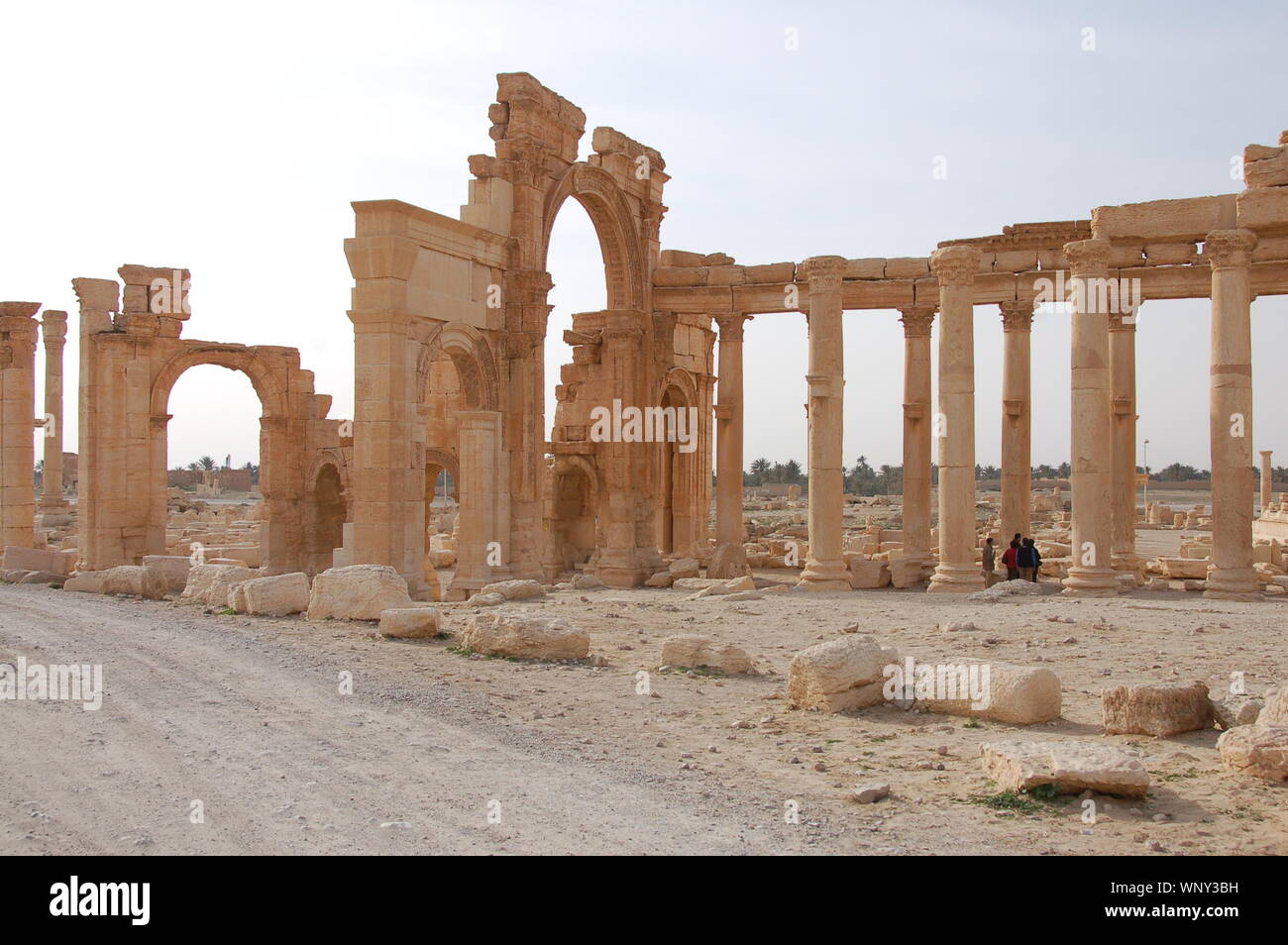 Ruins of Palmyra (Tadmor Stock Photo - Alamy
