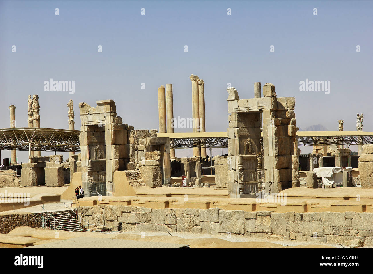 Persepolis / Iran - 30 Sep 2012: Persepolis is the capital of the ...