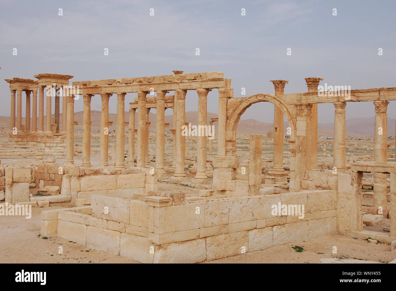 Ruins of Palmyra (Tadmor Stock Photo - Alamy