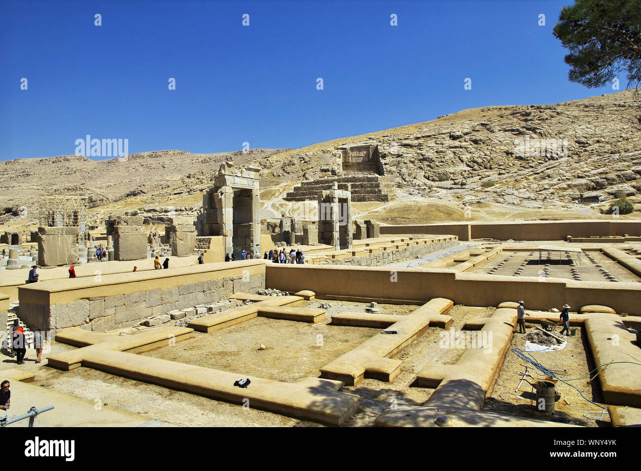 Persepolis / Iran - 30 Sep 2012: Persepolis is the capital of the ...