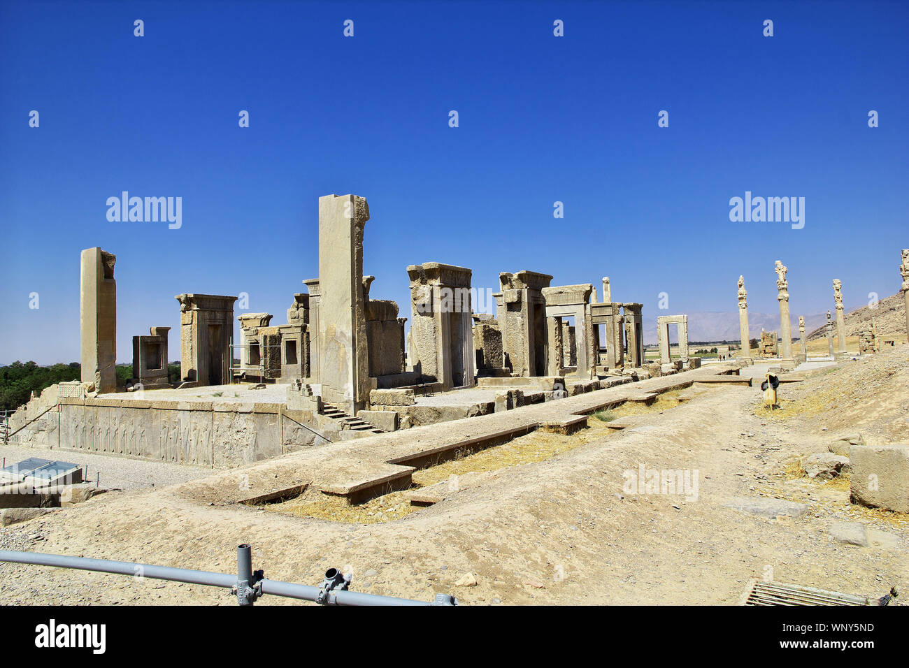 Persepolis / Iran - 30 Sep 2012: Persepolis is the capital of the ...