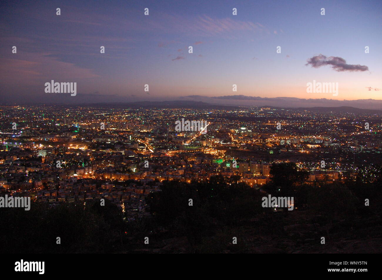 Old damascus map hi-res stock photography and images - Alamy