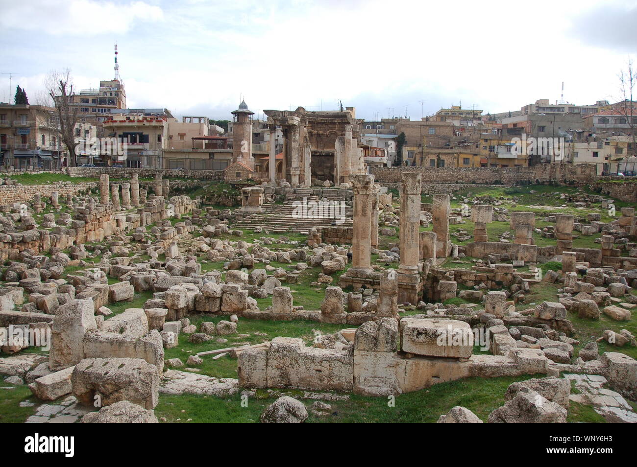 Baalbek in Lebanon Stock Photo - Alamy