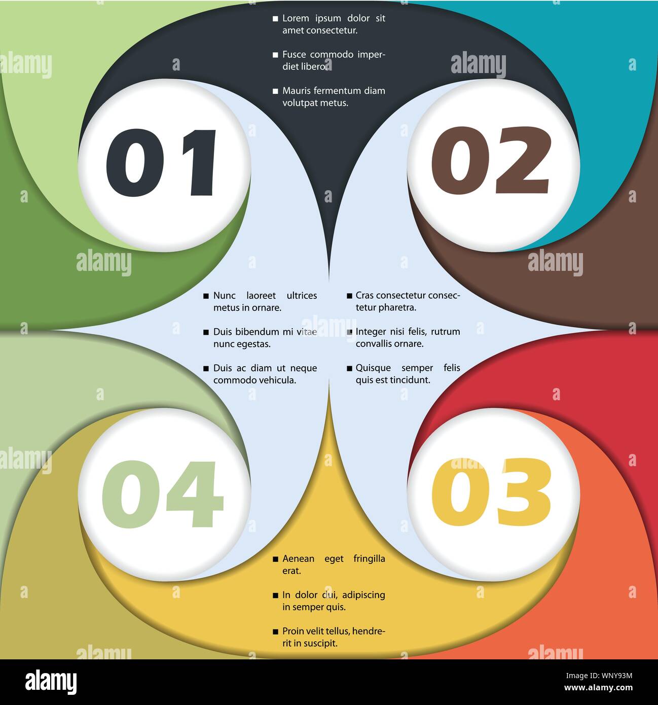Abstract swirling infographics design Stock Vector Image & Art - Alamy