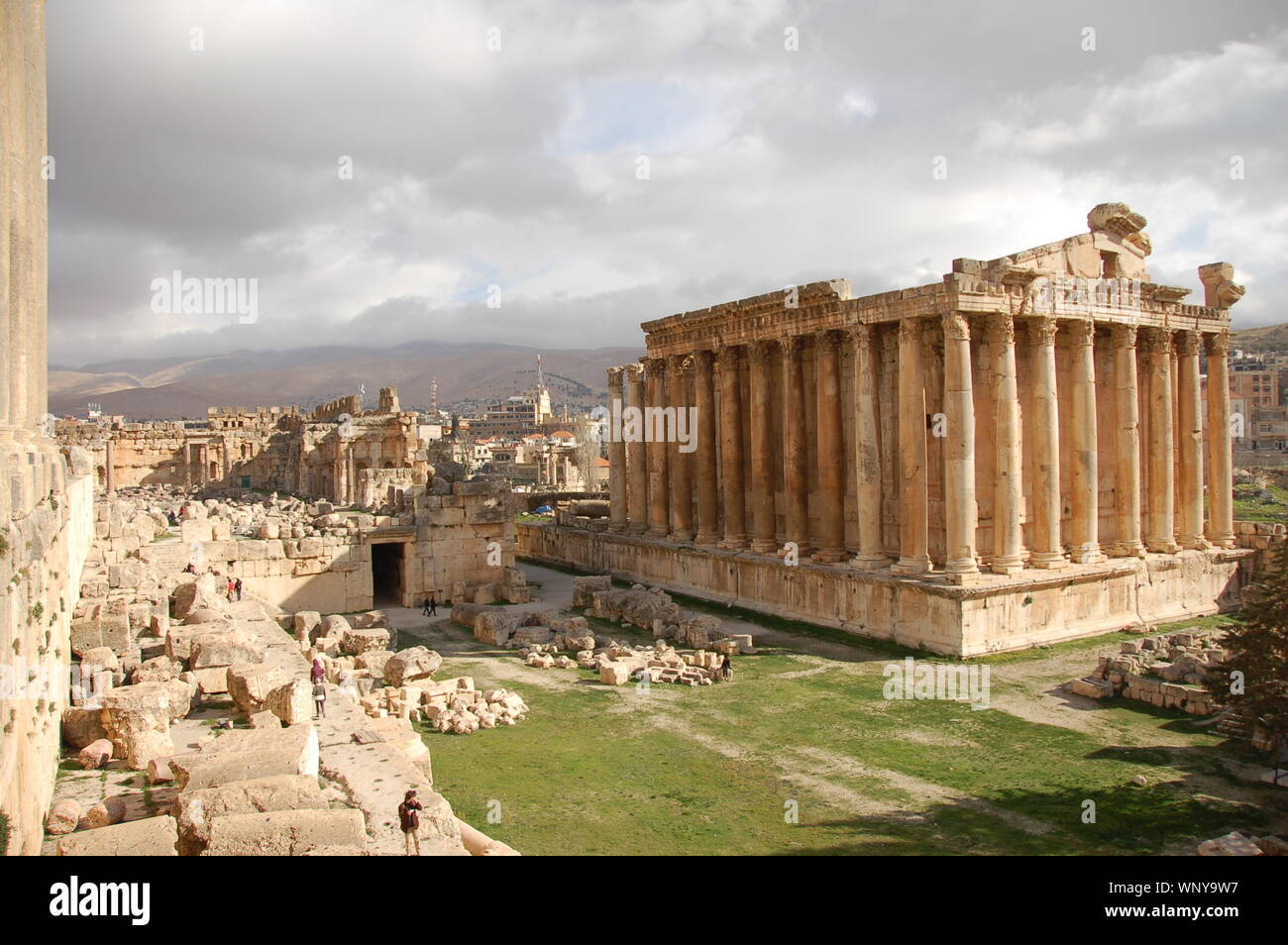 The site of Baalbek Stock Photo - Alamy