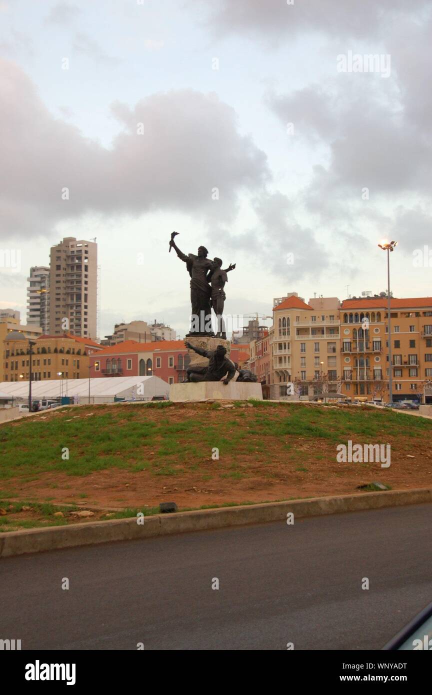 The Martyrs statue Stock Photo - Alamy