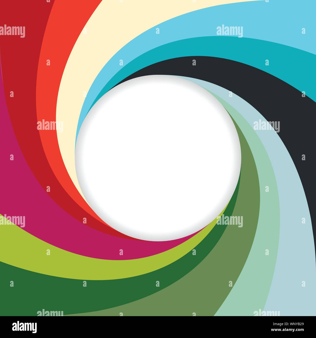 Abstract swirling background with white space Stock Vector Image & Art ...