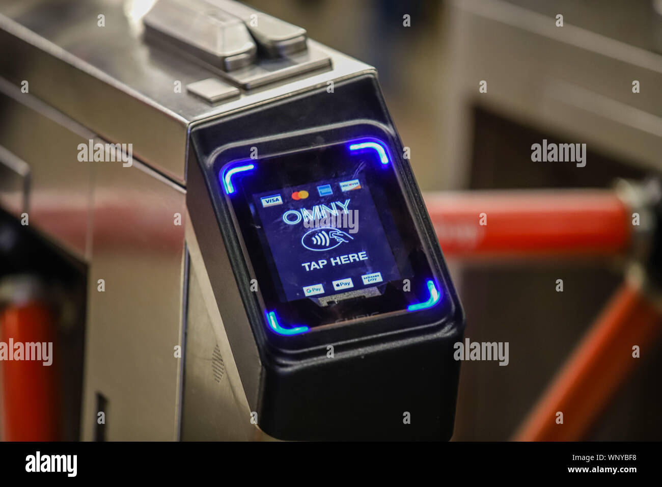 New York, New York, USA. 5th Sep, 2019. New York Subway MTA begins ...