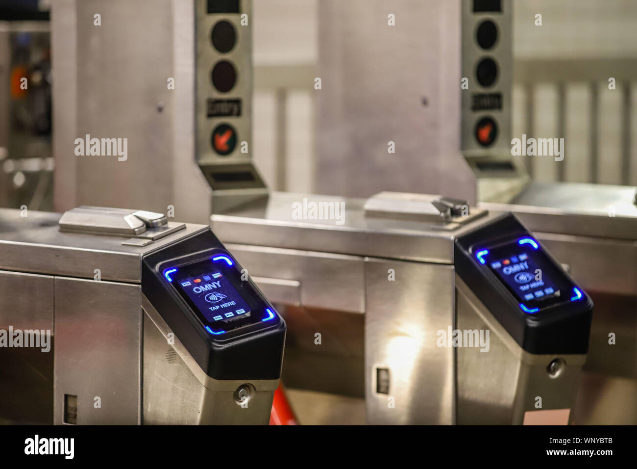 New York, New York, USA. 5th Sep, 2019. New York Subway MTA begins ...