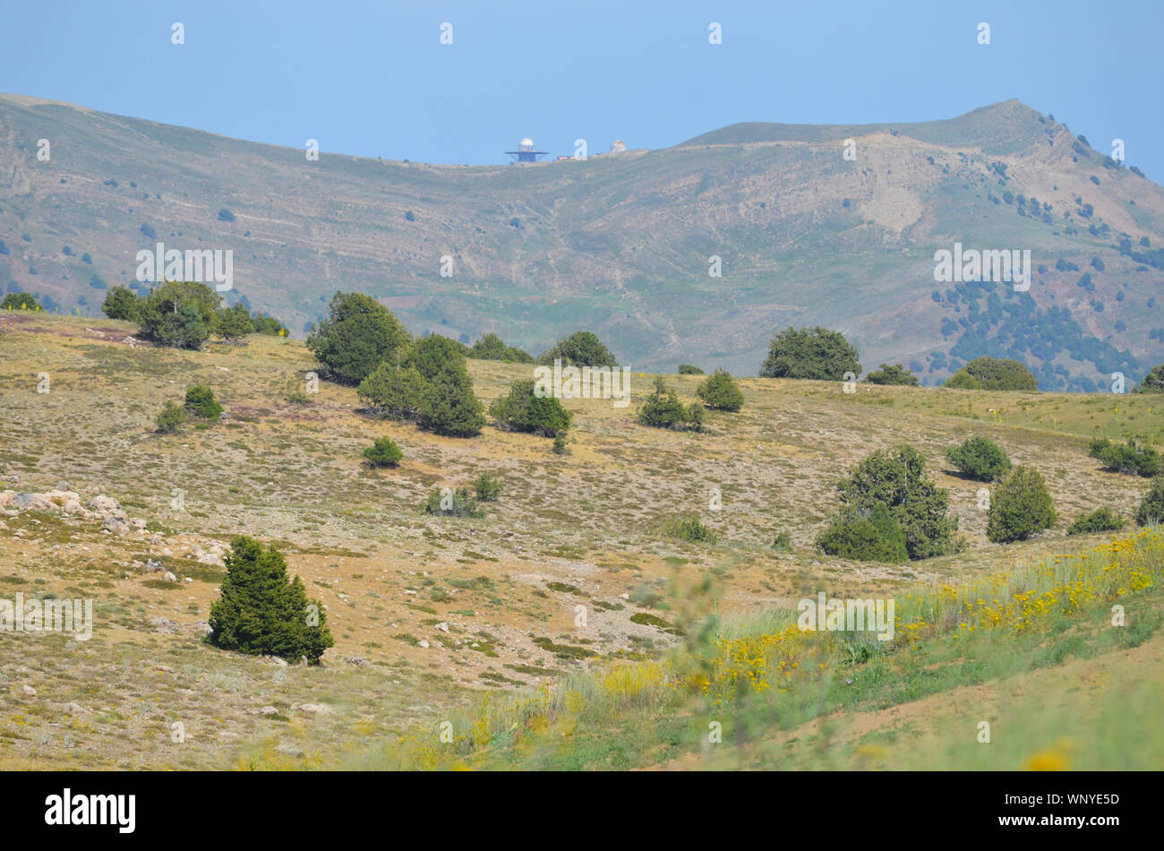 Maydanak astrophysical observatory in the Hissar mountains ...