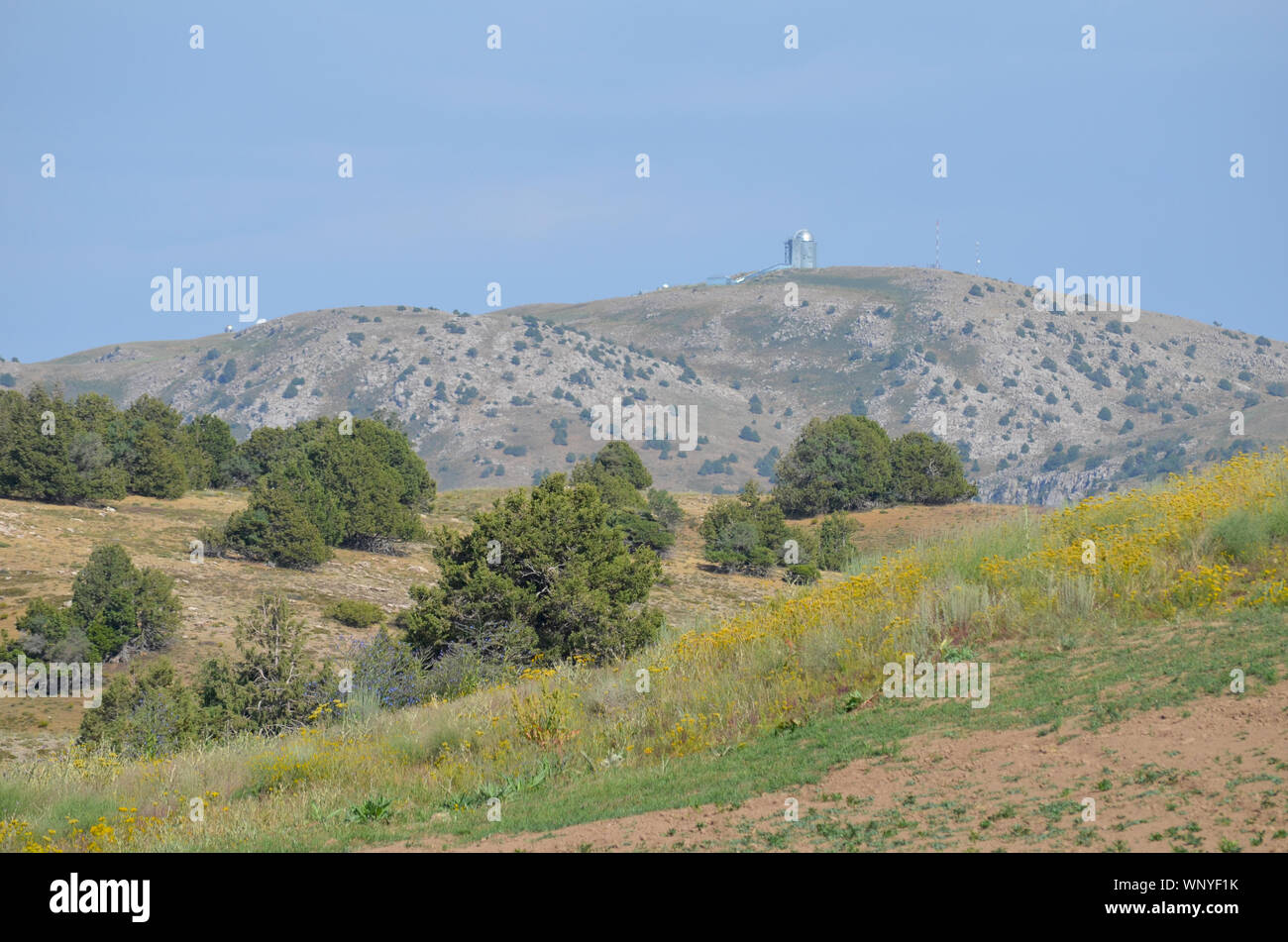 Maidanak alpine observatory hi-res stock photography and images - Alamy