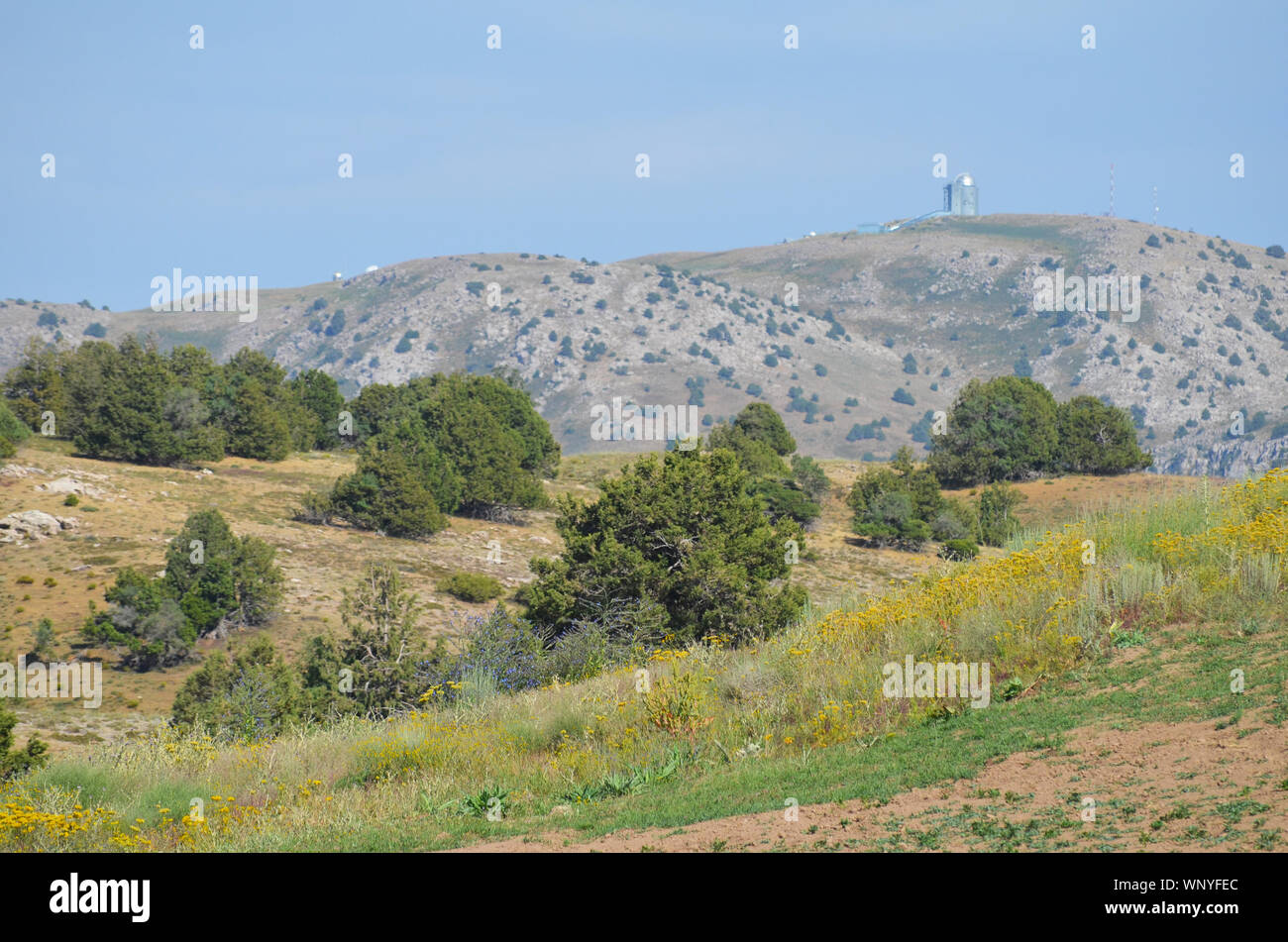 Maidanak alpine observatory hi-res stock photography and images - Alamy